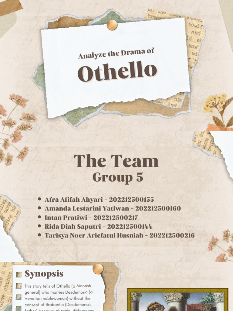 Group 5 (Othello) | PDF | Othello | Iago