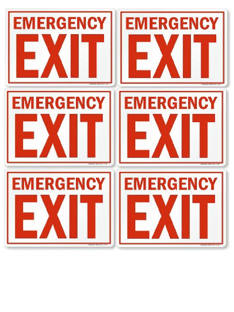 Emergency Exit | PDF