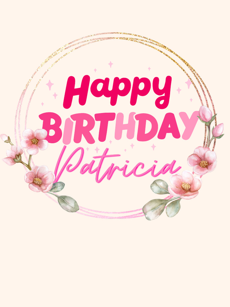 Patricia Cake Topper | PDF