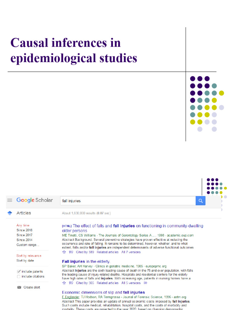 Epidemiology Causal Analysis Guide | PDF | Odds Ratio | Epidemiology