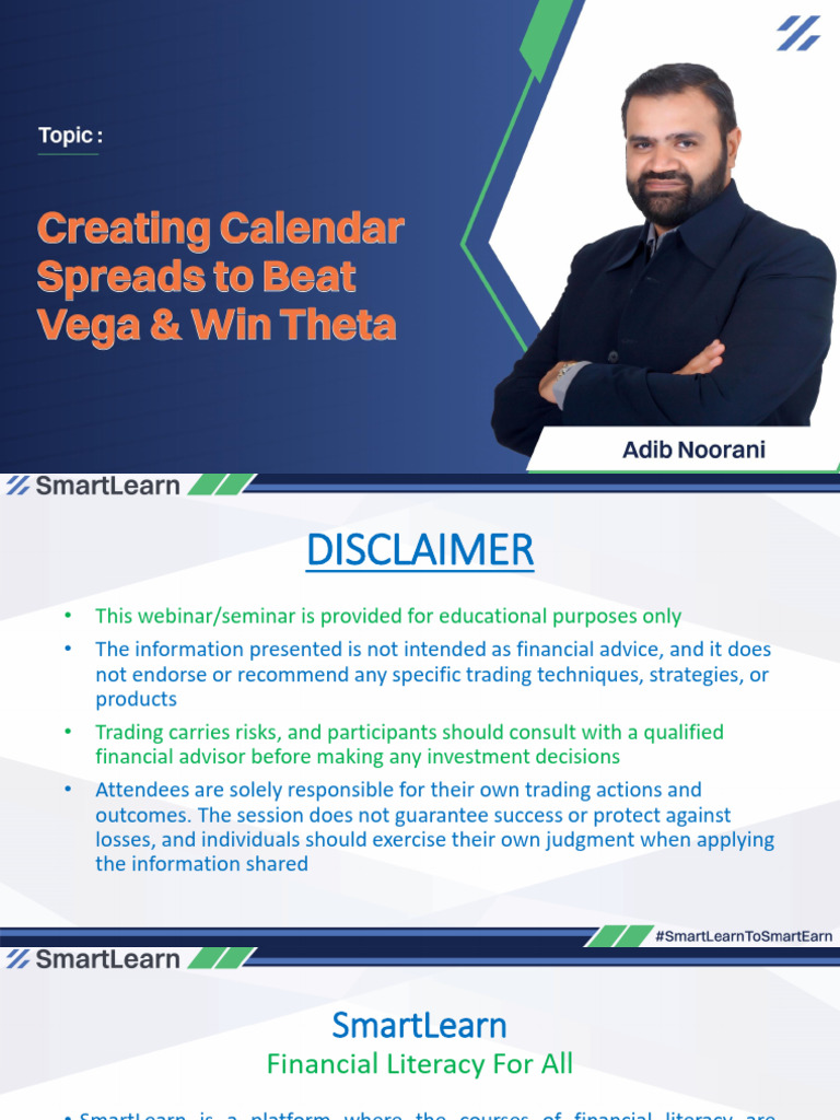 Smart Learn Nifty Monthly Calendar | PDF | Option (Finance) | Economies