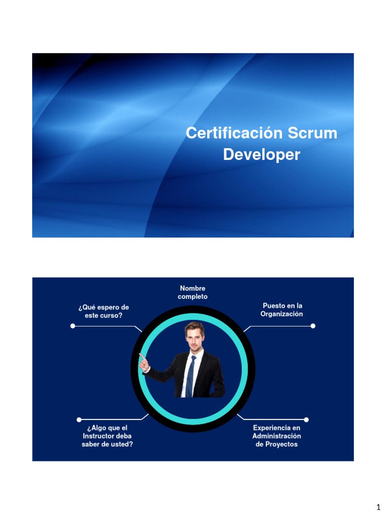 Certificación Scrum Developer: Curso y Metodologías Ágiles | PDF | Scrum (desarrollo de software ...
