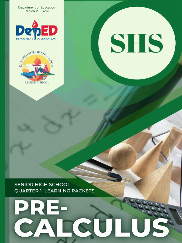 Pre-Calculus Module | PDF | Ellipse | Circle