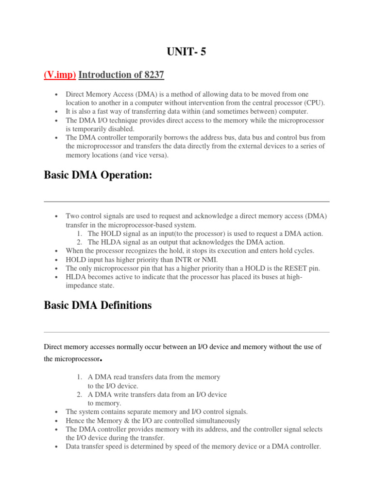 Unit 5 | PDF | Input/Output | Electronic Design Unit 5 | PDF | Input/Output | Electronic Design