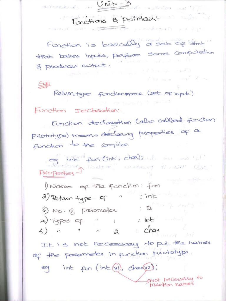 C Unit 3 Pdf 