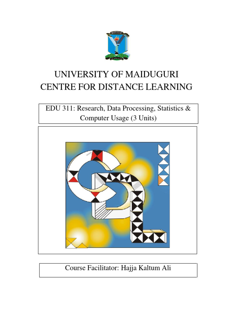 EDU 311 Research, Data Processing Statistics and Computer Usage | PDF | Experiment | Clinical Trial
