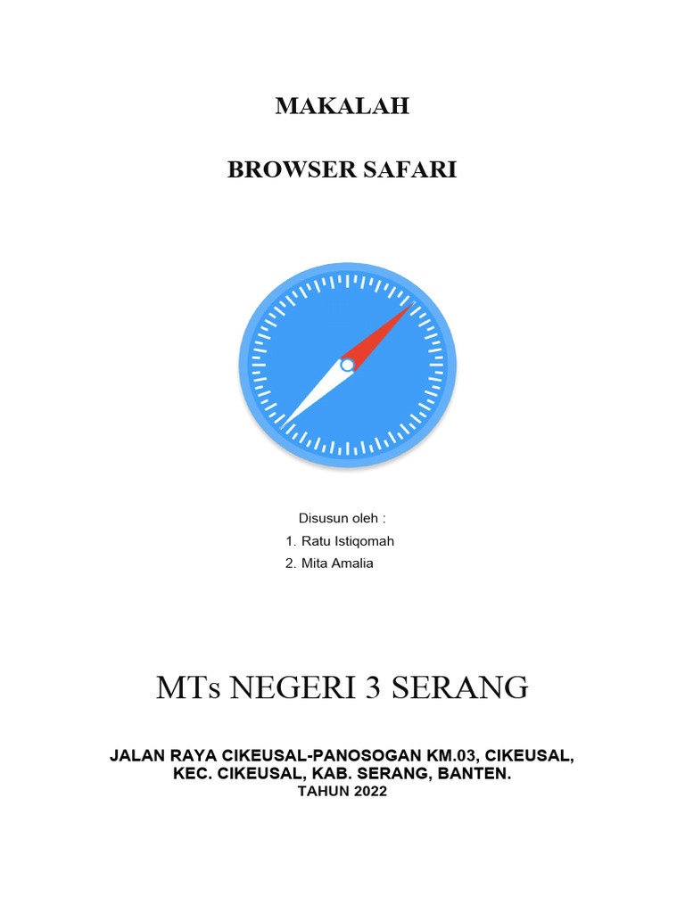 Sejarah dan Fitur Browser Safari | PDF