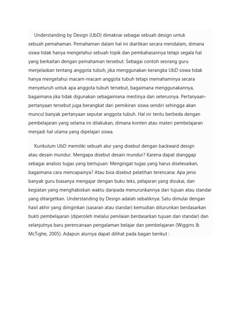 Understanding by Design | PDF