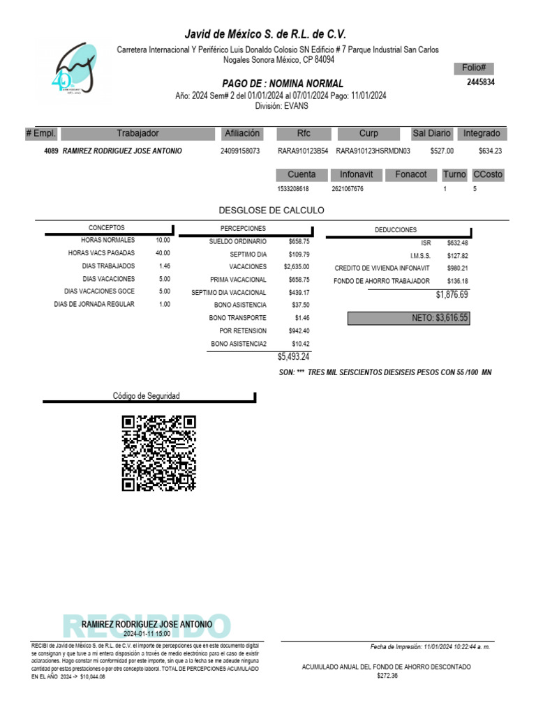 Receipt_2024-01-11-15-00-07 | PDF | México
