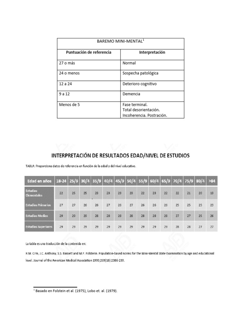 BAREMO MINI Mental | PDF