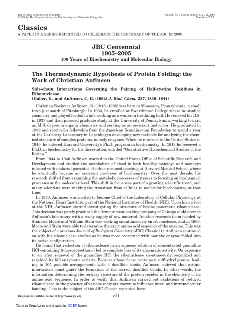 Paper 1 Commentary | PDF | Protein Structure | Proteins