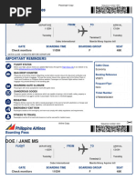 Cabin Crew Announcements Scripts | PDF | Transport Safety | Airliner