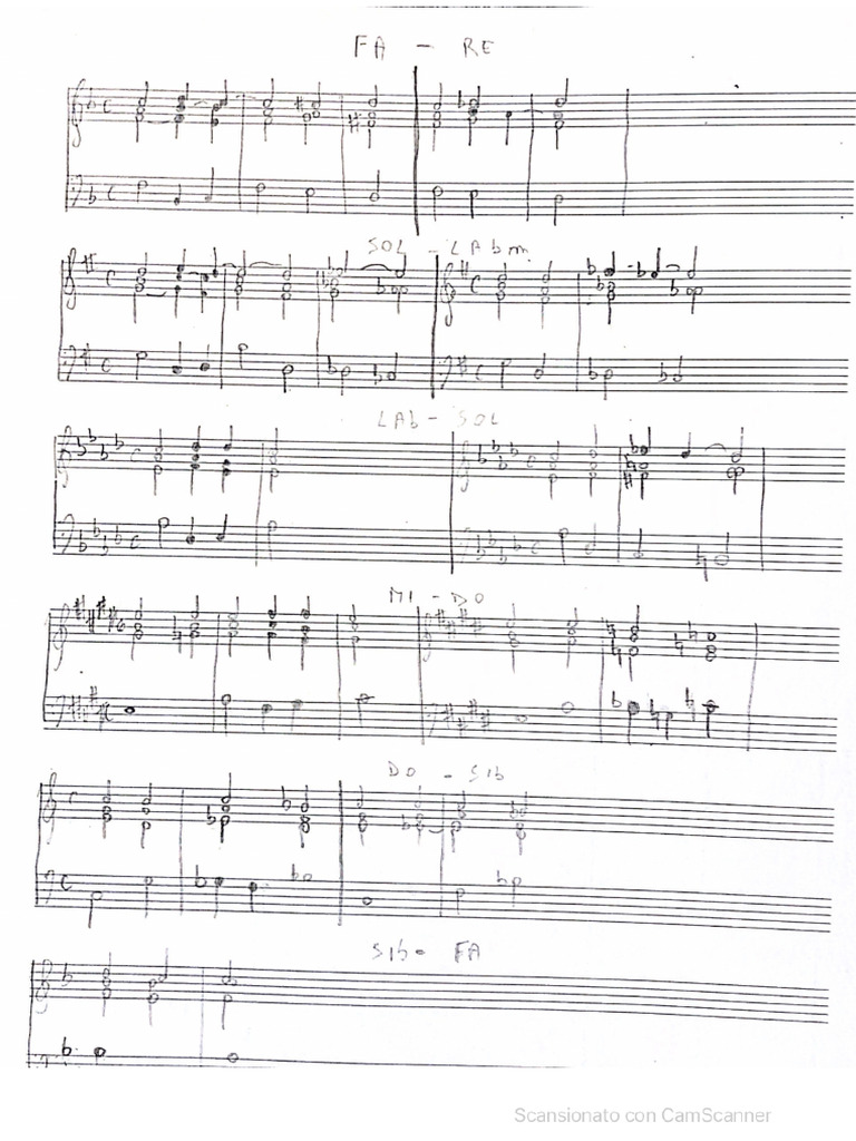 Compito Armonia 2 | PDF