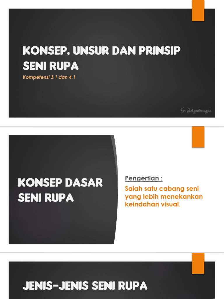 Konsep Unsur Dan Prinsip Seni Rupa Pdf