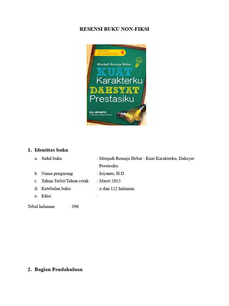 Resensi Buku Novel Adi Candra | PDF