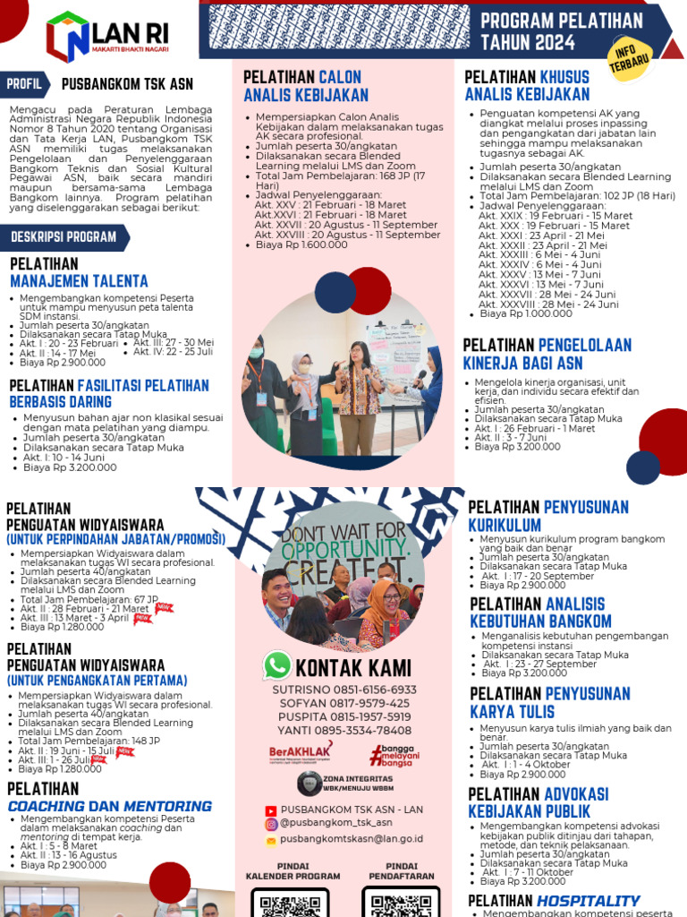 Brosur Pelatihan TSK 2024 Rev.2 | PDF