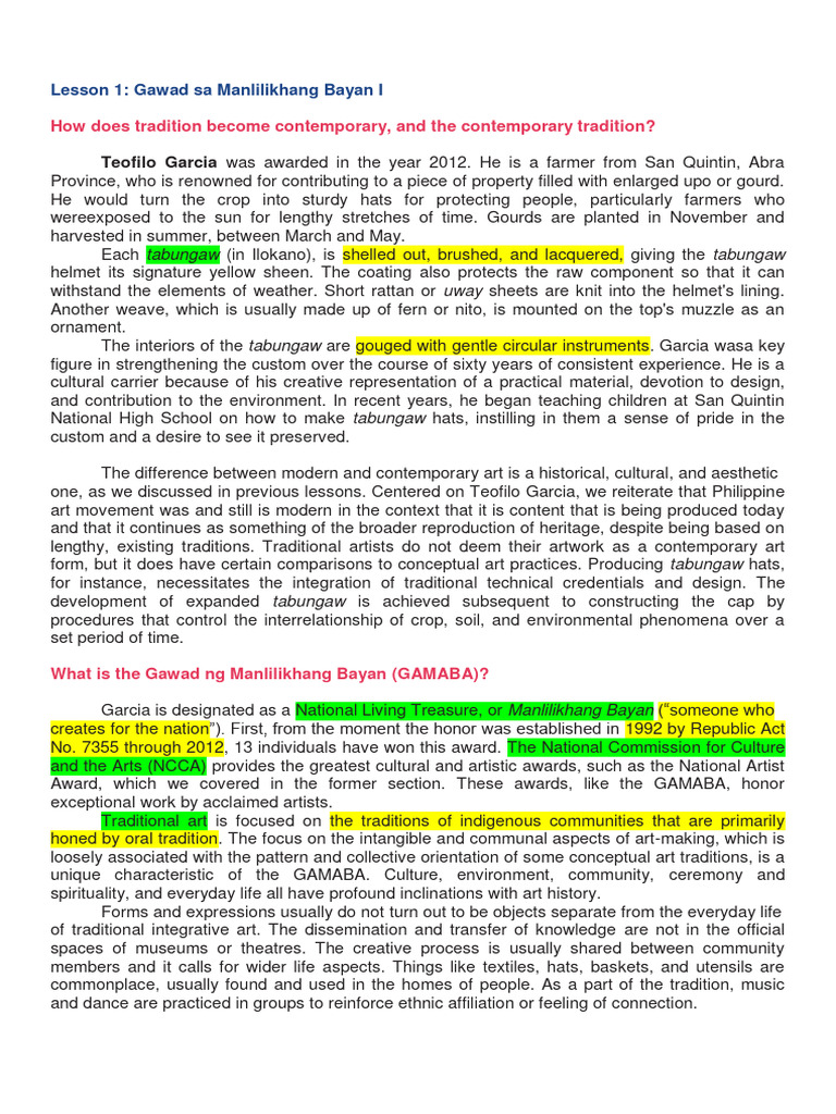 Soc Sci 1 Reviewer | PDF | The Arts | Dances