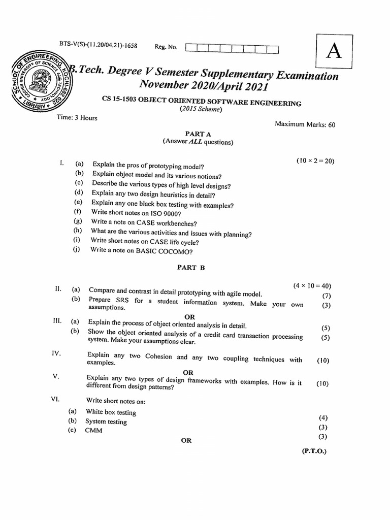 Object Oriented Software Engineering 2021 Apr 2015 Ad Pdf
