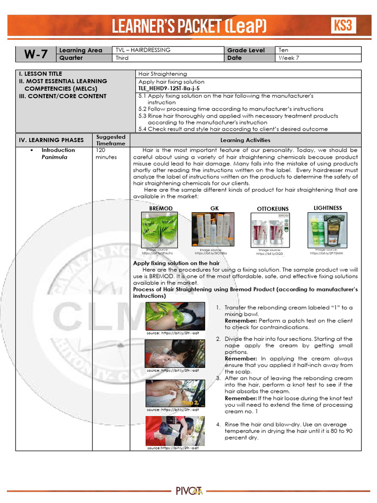 Tle He Ha10 W7 | PDF | Shampoo | Hair