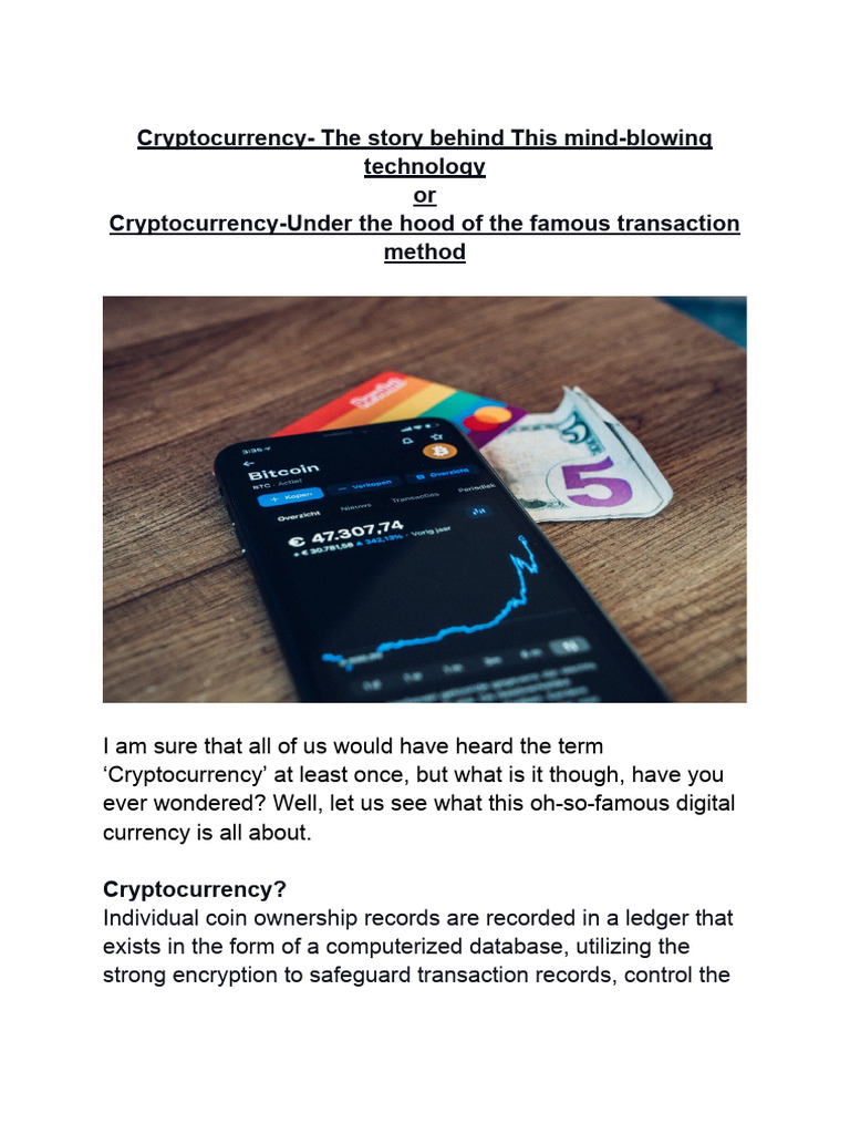 Cryptocurrency | PDF | Cryptocurrency | Bitcoin