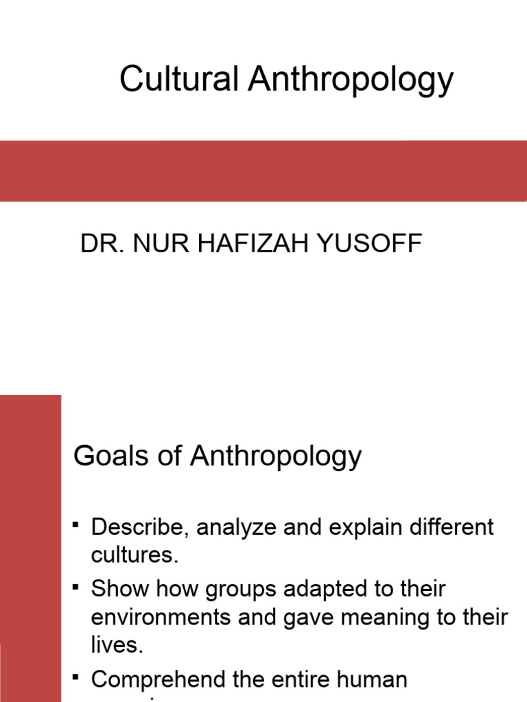 Cultural Anthropology | PDF | Anthropology | Cultural Anthropology