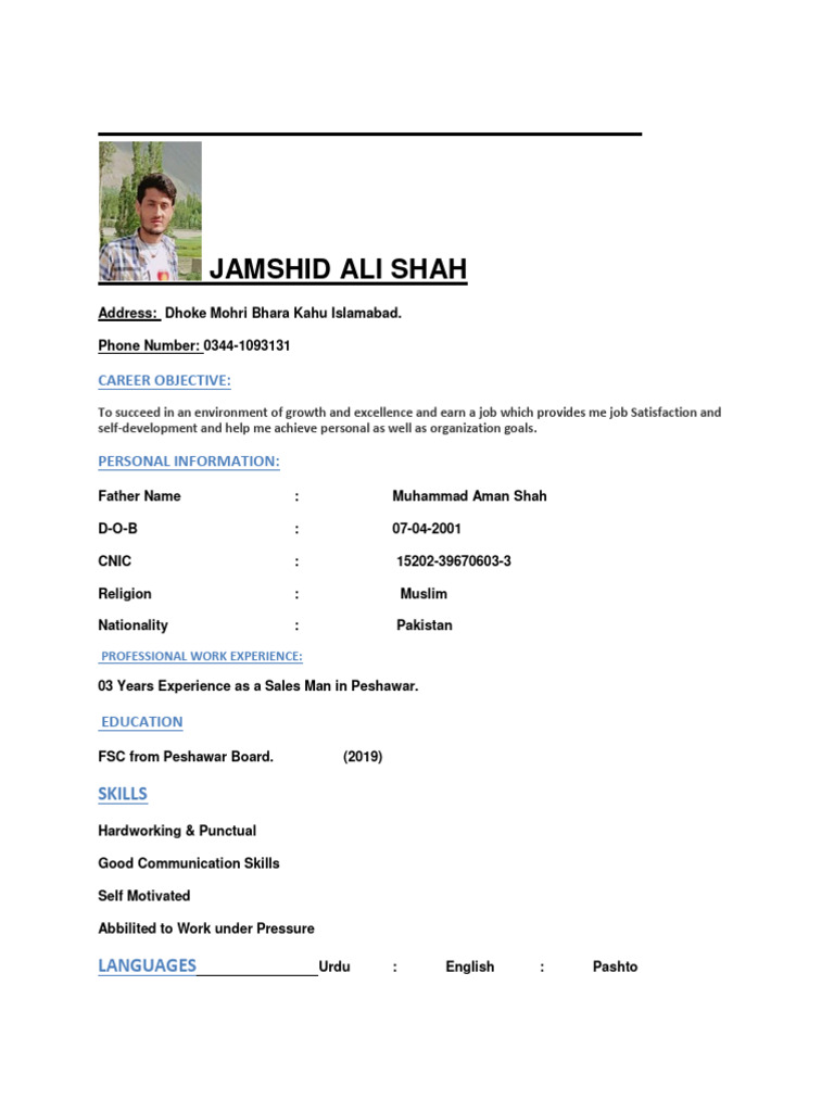 Jamshid Ali | PDF