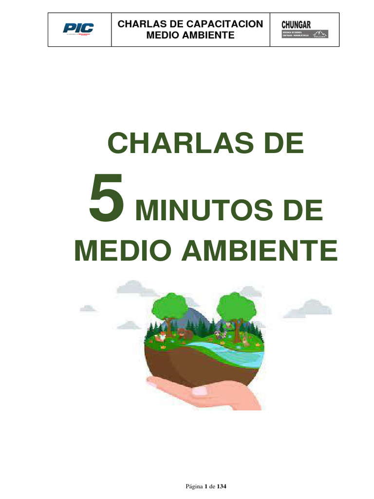 Charla de 5 Minutos de Medio Ambiente_cchh | PDF | Residuos | Vertedero