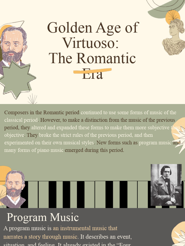 Composers in The Romantic Period) | PDF | Frédéric Chopin | Romantic Music