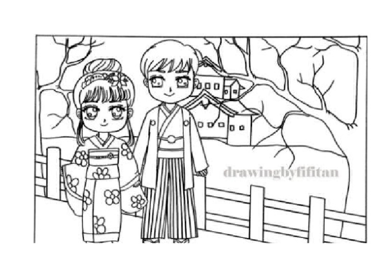 Gambar Drawing by Fifitan - Sakura | PDF