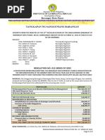 Accomplishment Report BDRRM 2023 | PDF