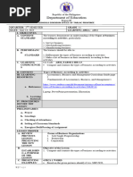 A Detailed Lesson Plan in Language | PDF | Phonics | Lesson Plan