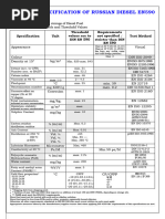 German EN590 | PDF | Diesel Fuel | Chemical Substances