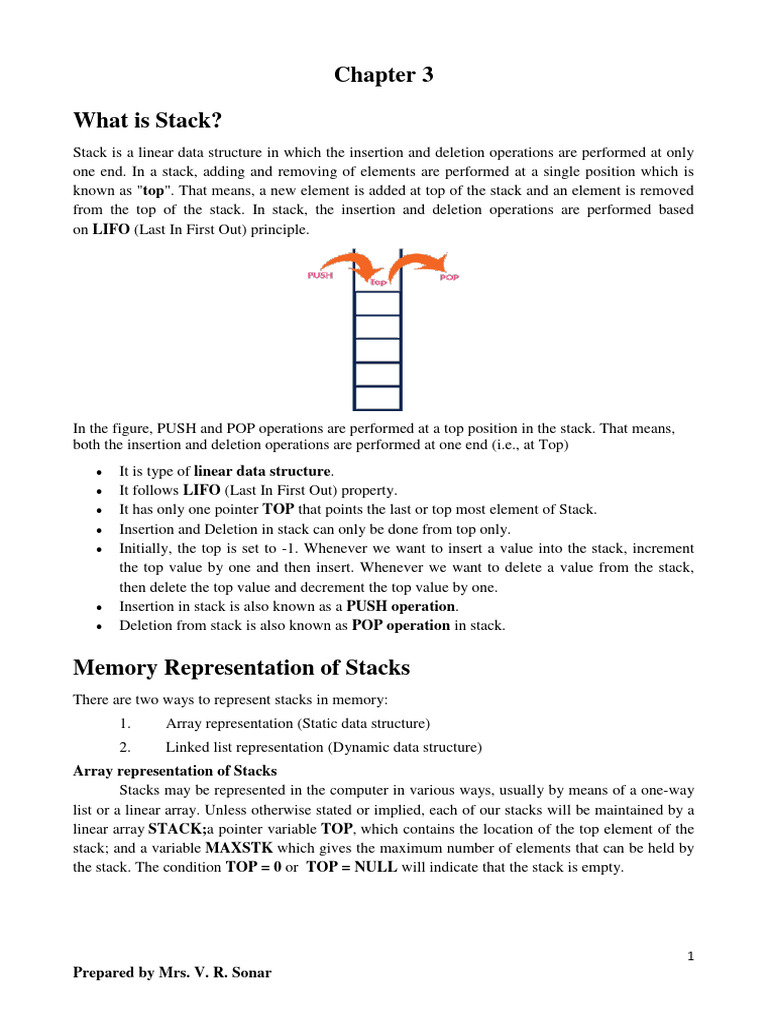 Stack | PDF | Computer Science | Computing