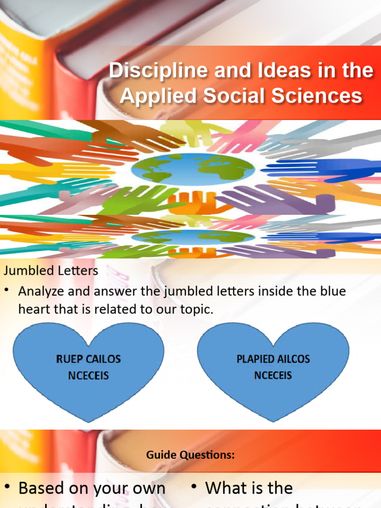 Week 1 - Definition of Social Science and Applied Social Sciences | PDF ...