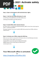Activar Office 2021 LTSC CMD Guía | PDF