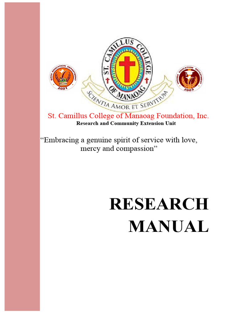 Research Manual Updated | PDF | Thesis | Innovation
