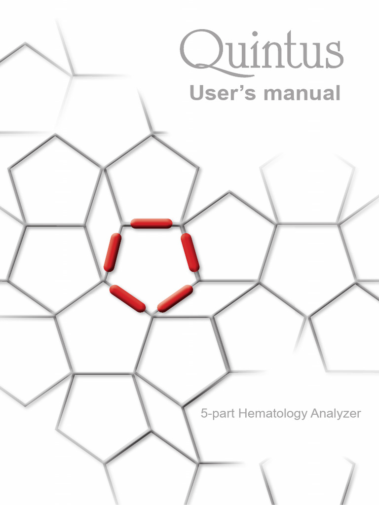 Quintus User Manual Rev 4 | PDF | Medical Diagnosis | Infection