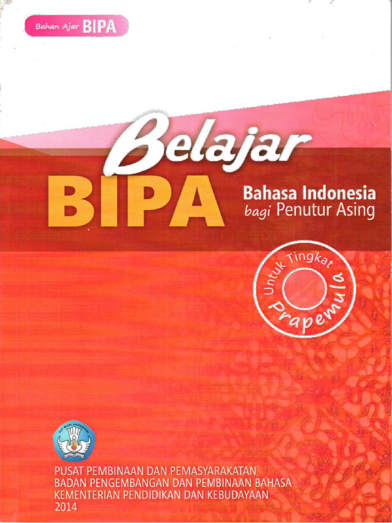 Belajar BIPA Untuk Prapemula | PDF
