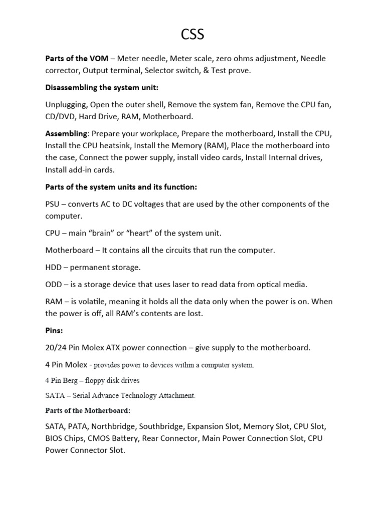 CSS 2nd Quarter | PDF