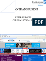 Blood Transfusion Request Form | PDF | Blood Transfusion | Tissue (Biology)
