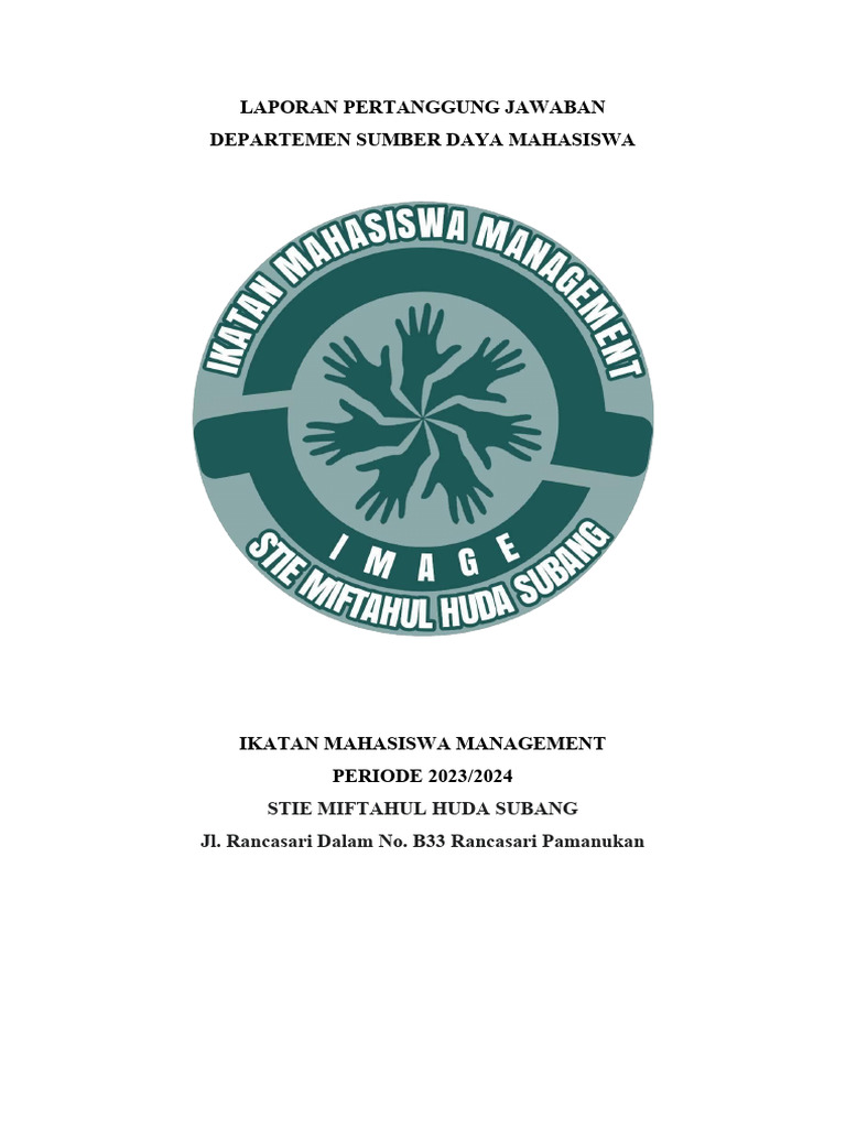 Laporan Pertanggungjawaban (LPJ) Kegiatan Upgrading Kepengurusan | PDF