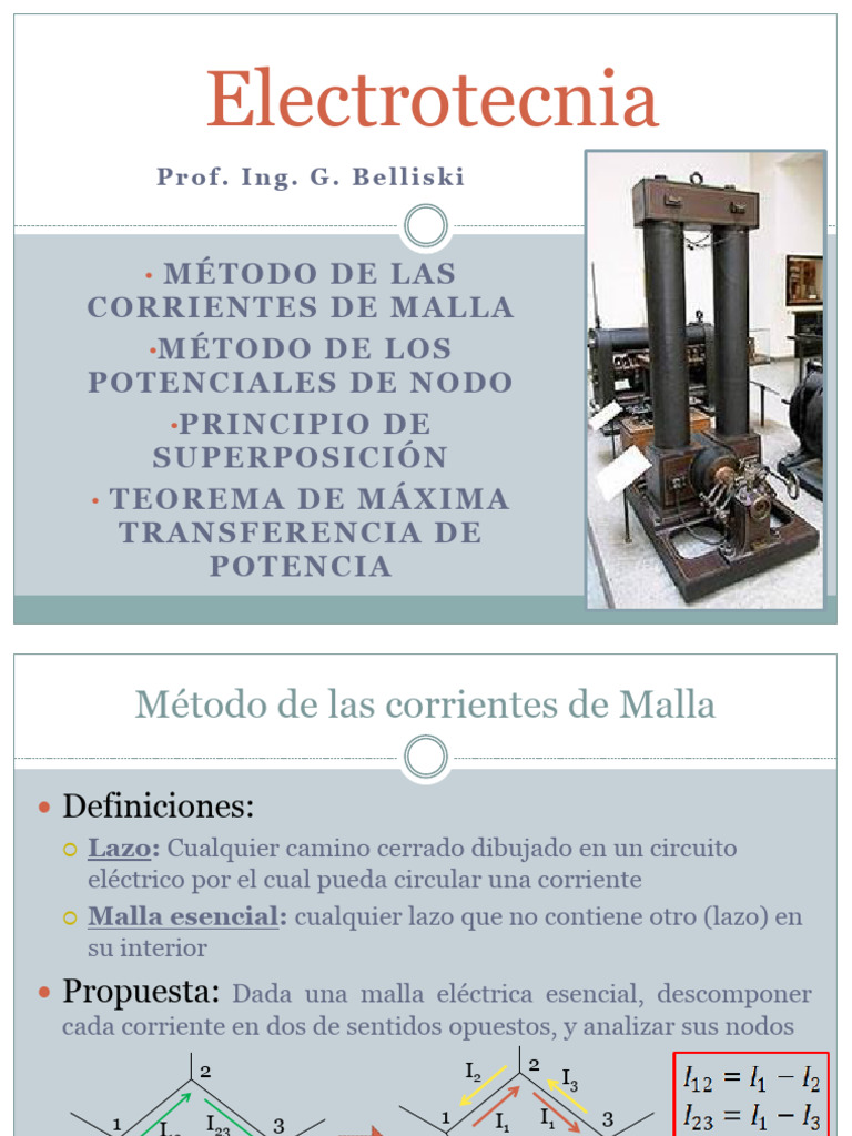 Metodo de Mallas | PDF | Matriz (Matemáticas) | Ecuaciones
