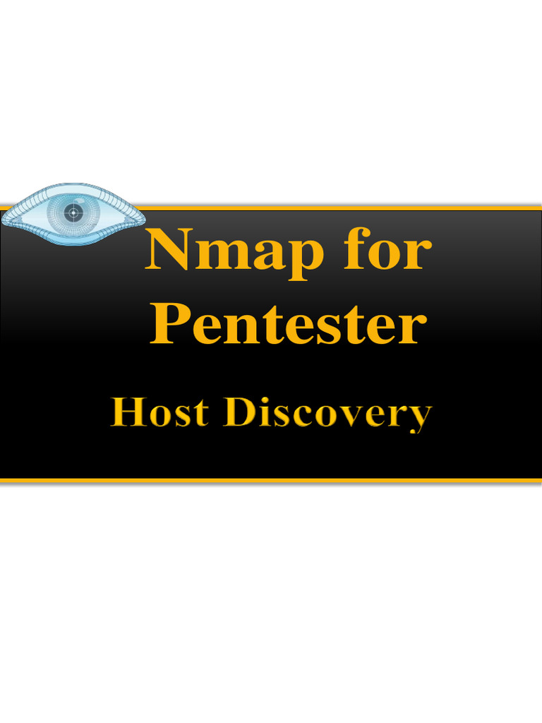 Nmap For Pentester Download Free Pdf Transmission Control Protocol Port Computer Networking