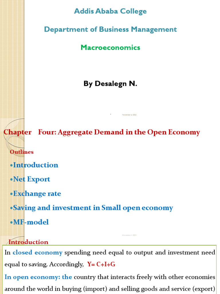 Macro ch-4 Updated | PDF | Balance Of Trade | Exchange Rate