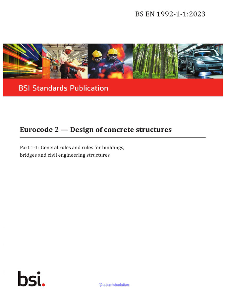 Eurocode 2 Design of Concrete Structures BS en 1992-1-1 2023 | Download ...