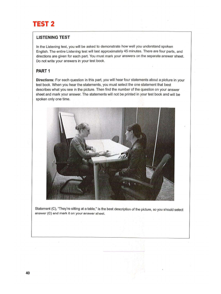Part 1-Test 2-Vol A | PDF