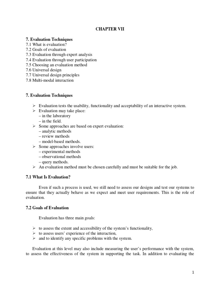 Usability Testing Methods in HCI | PDF | Experiment | Usability