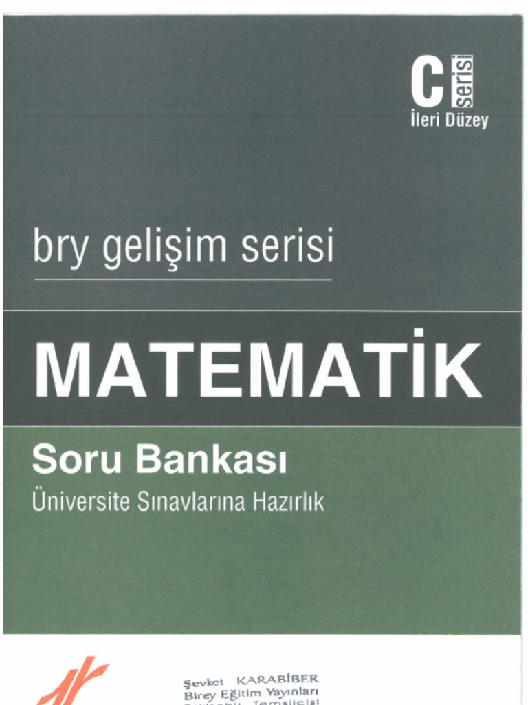 Birey Yay - Nlar - Ygs Lys Matematik Soru Bankas - Leri D - Zey C Serisi | PDF