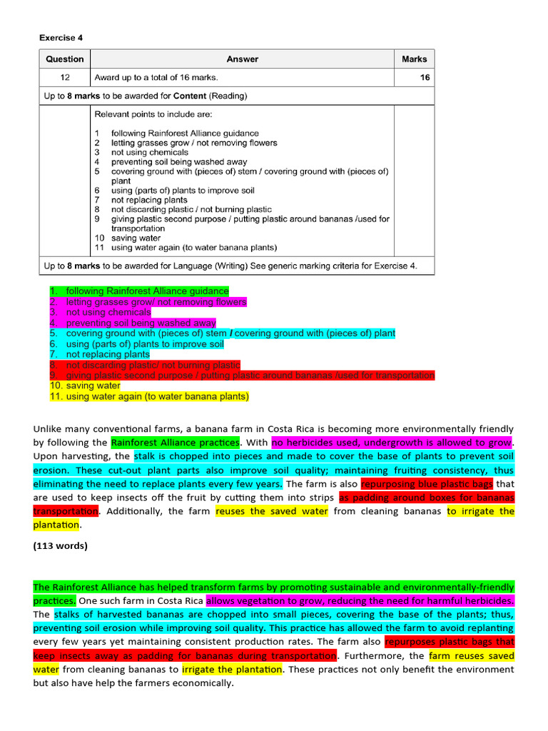 0510-22 Exer#4 Summary Abt Banana Farming | PDF