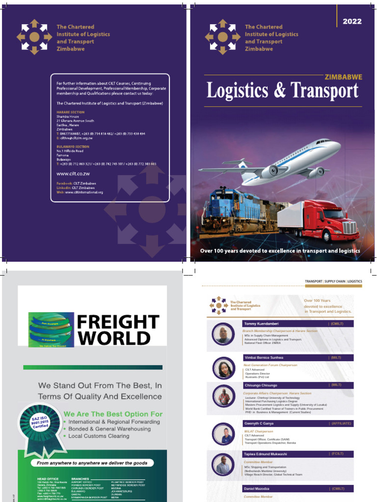 CILT-ZIMBABWE-MAGAZINE-FINAL-FOR-PRINT-25-10-2022.pdf GGGGG | PDF